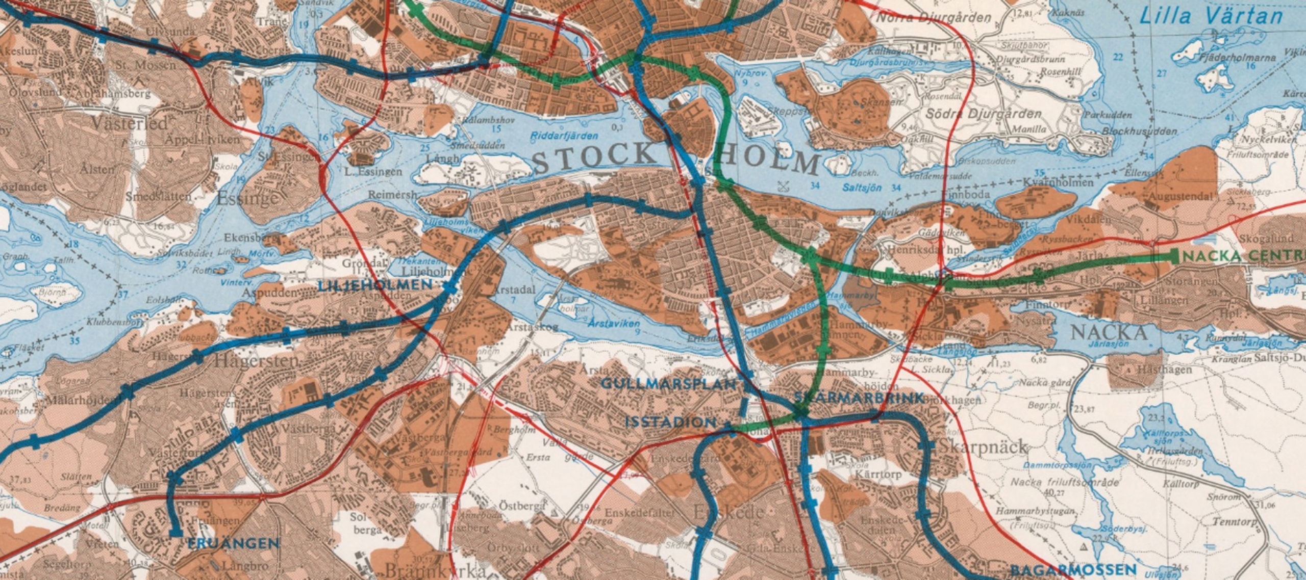 Tunnelbana, barnrikehus och ABC-städer - Stockholmskällan