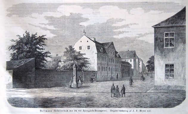 Carl Michael Bellman - Stockholmskällan