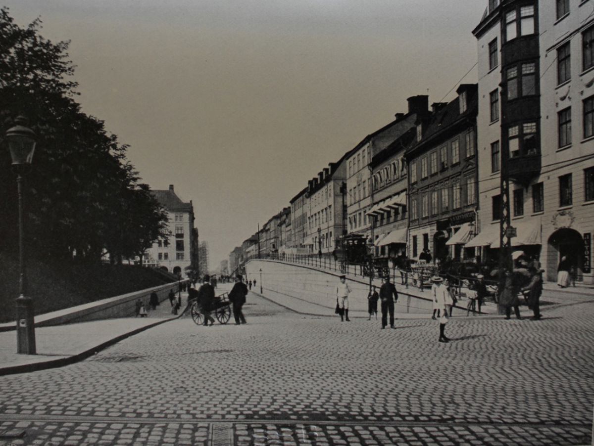 Hornsgatan västerut 1907 - Stockholmskällan