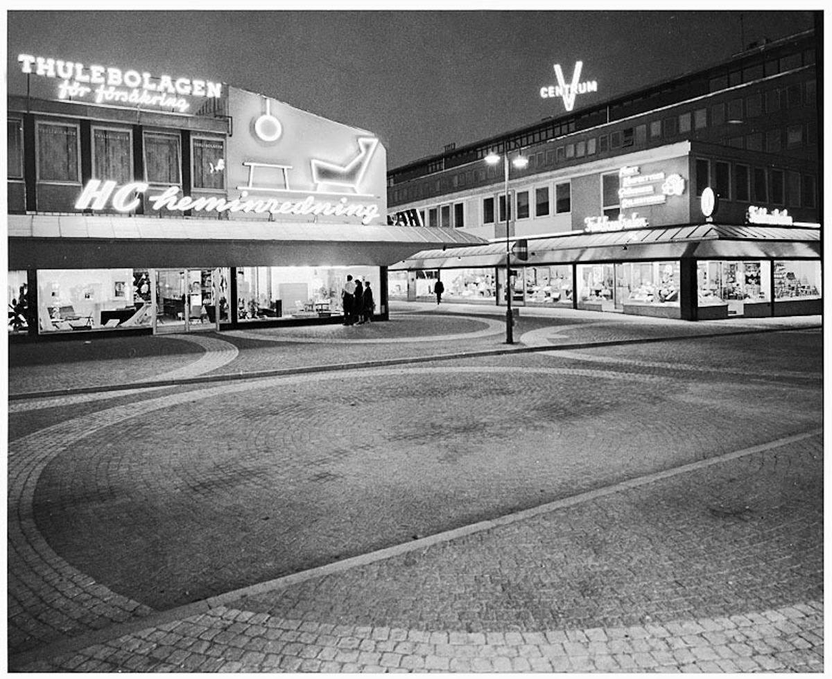 Vällingbyplan i Vällingby Centrum - Stockholmskällan