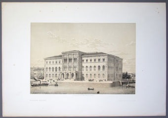 Norrbro, Stockholm, kvällsbild - Stockholmskällan