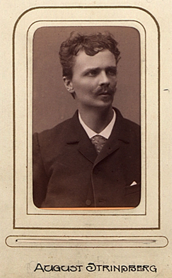 August Strindberg cirka 1871 - Stockholmskällan
