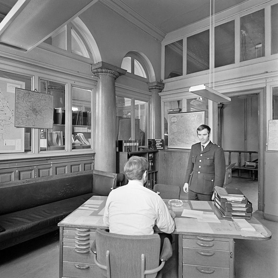 Själagårdsgatan 19. Nikolai polisstation - Stockholmskällan