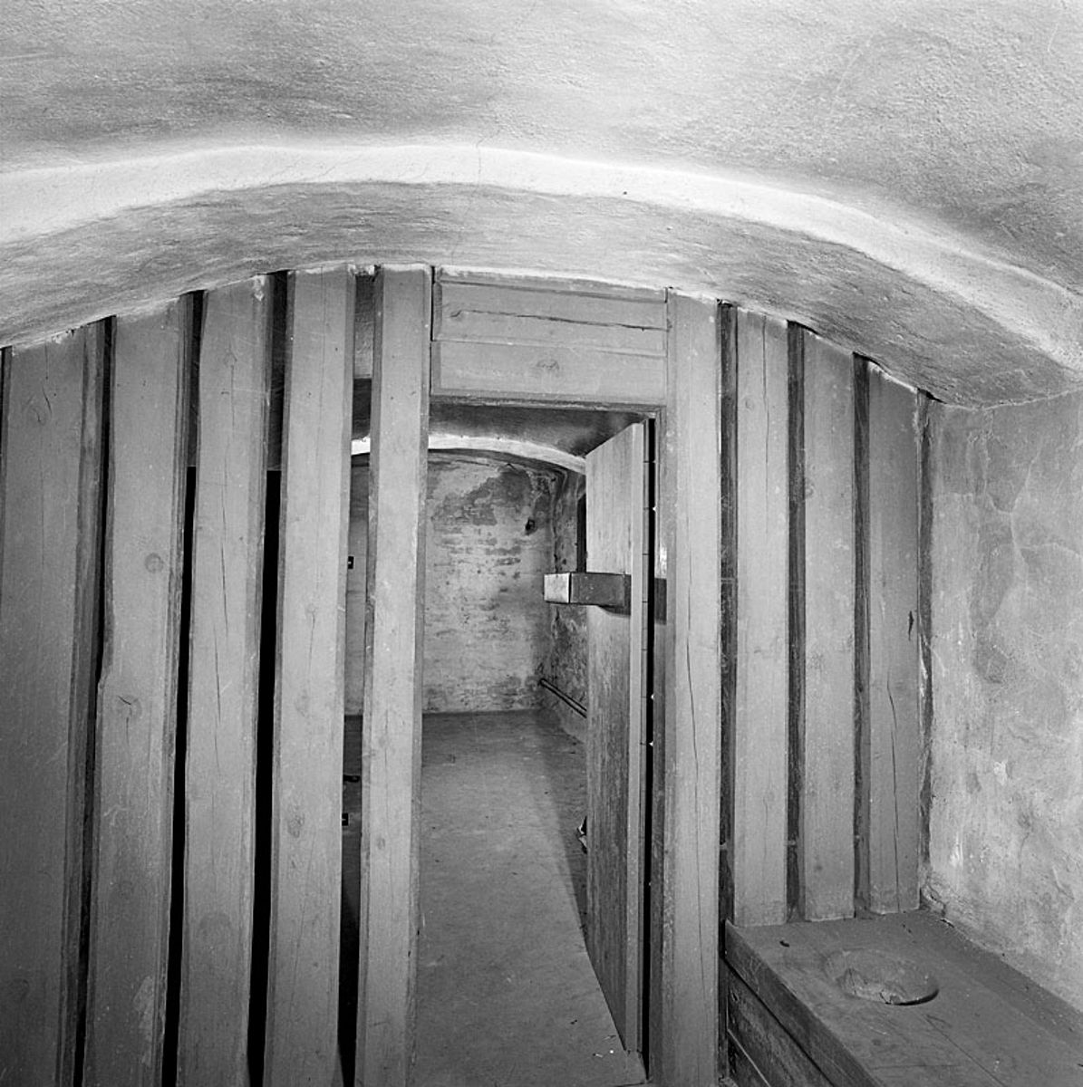 Östermalmsfängelset. F.d. cellfängelset. Straffcell med torrdass ...