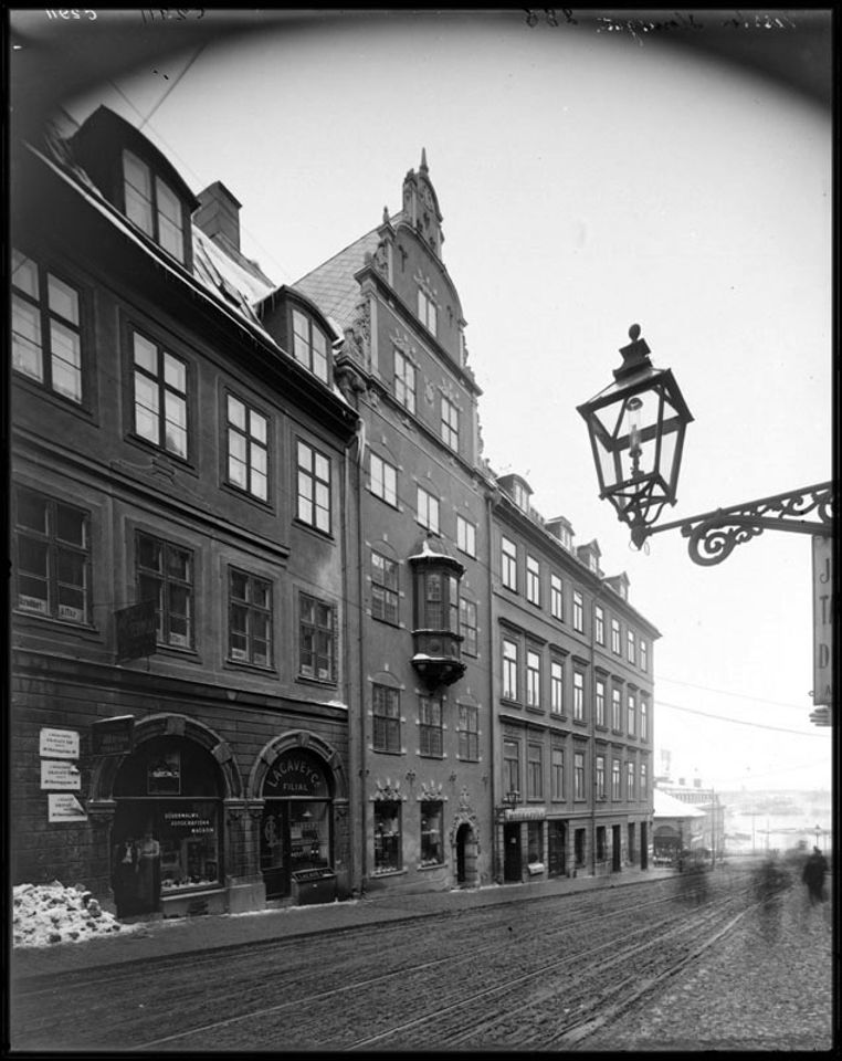 Hornsgatan mot Södermalmstorg vintertid - Stockholmskällan