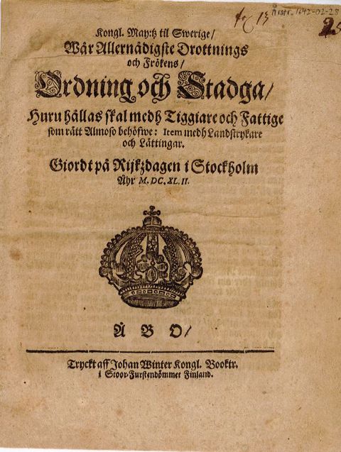 Romsk historia i Stockholm - Stockholmskällan