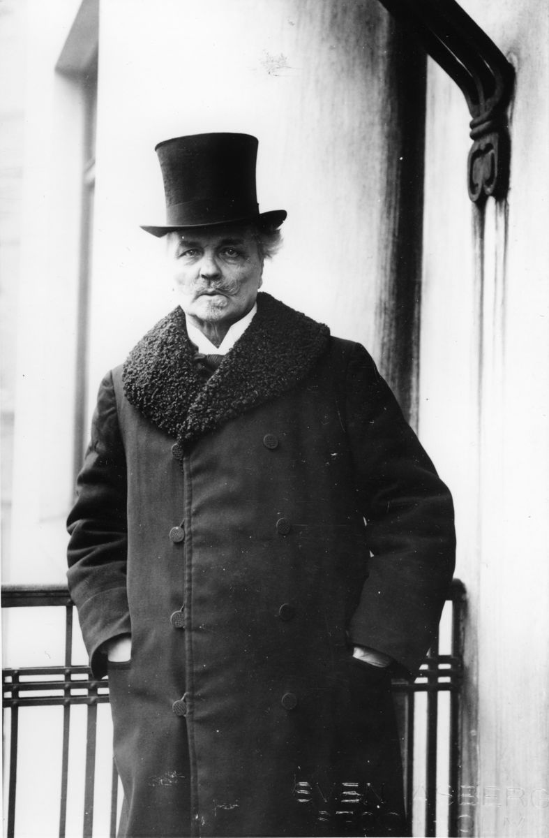 August Strindberg på sin sista födelsedag - Stockholmskällan