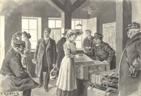 Tullhuset vid Hornstull - Stockholmskällan