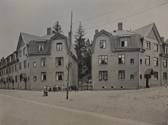 Arbetarbostäder Hjorthagen 1911 - Stockholmskällan