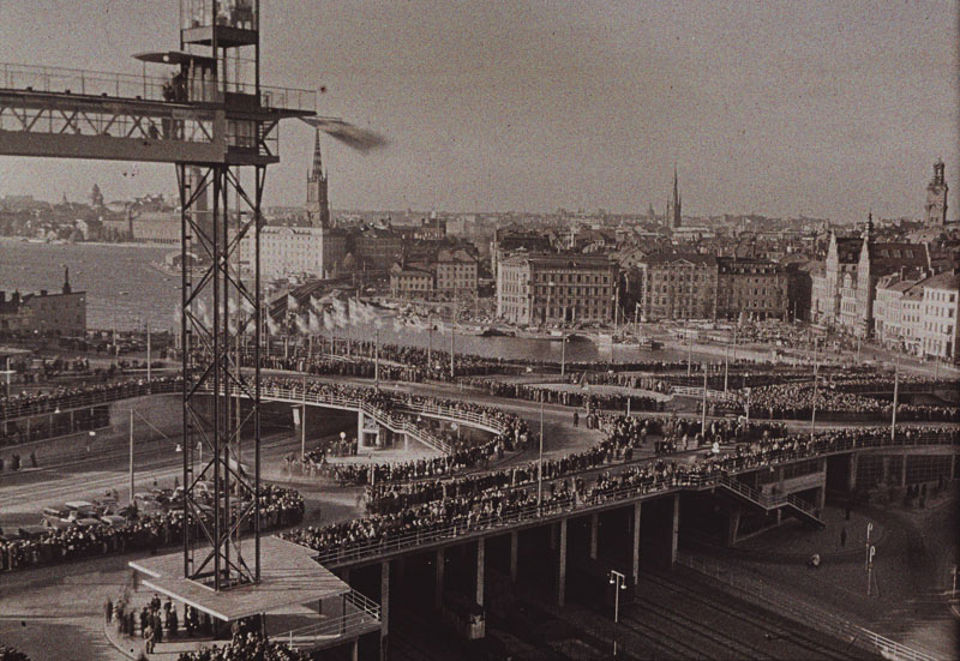 Invigning av Slussen 1935 - Stockholmskällan